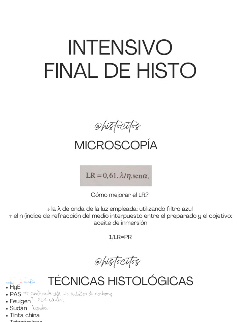 Histo 1) | PDF | Tejido (biología) | Tejido conectivo
