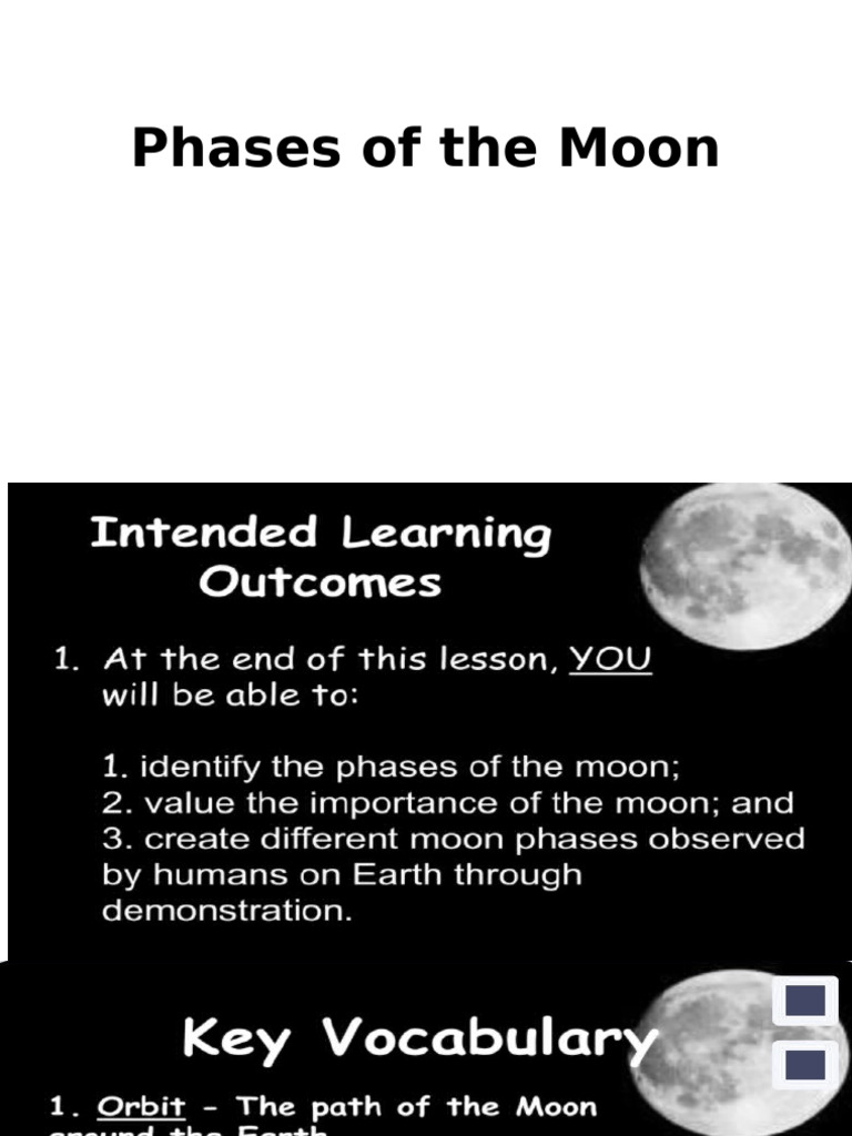 Phases of The Moon | PDF