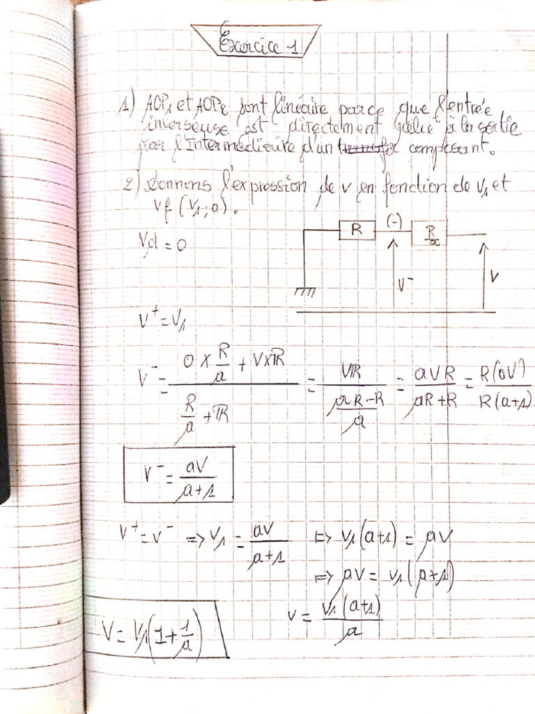 Exercices Sur Type Bac - Aop | PDF
