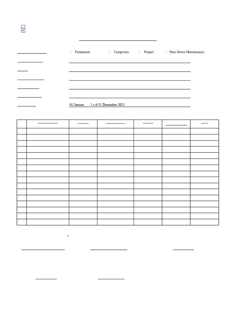MFI Safety Induction Form | PDF