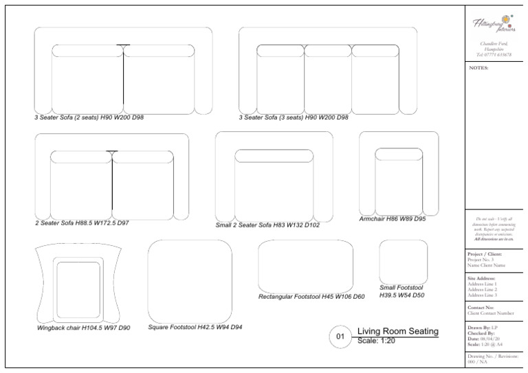 01 Living Room Seating 1-20 | PDF
