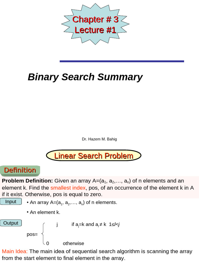 Chap 3 - Brute Force (LinearSearch) (2) | PDF