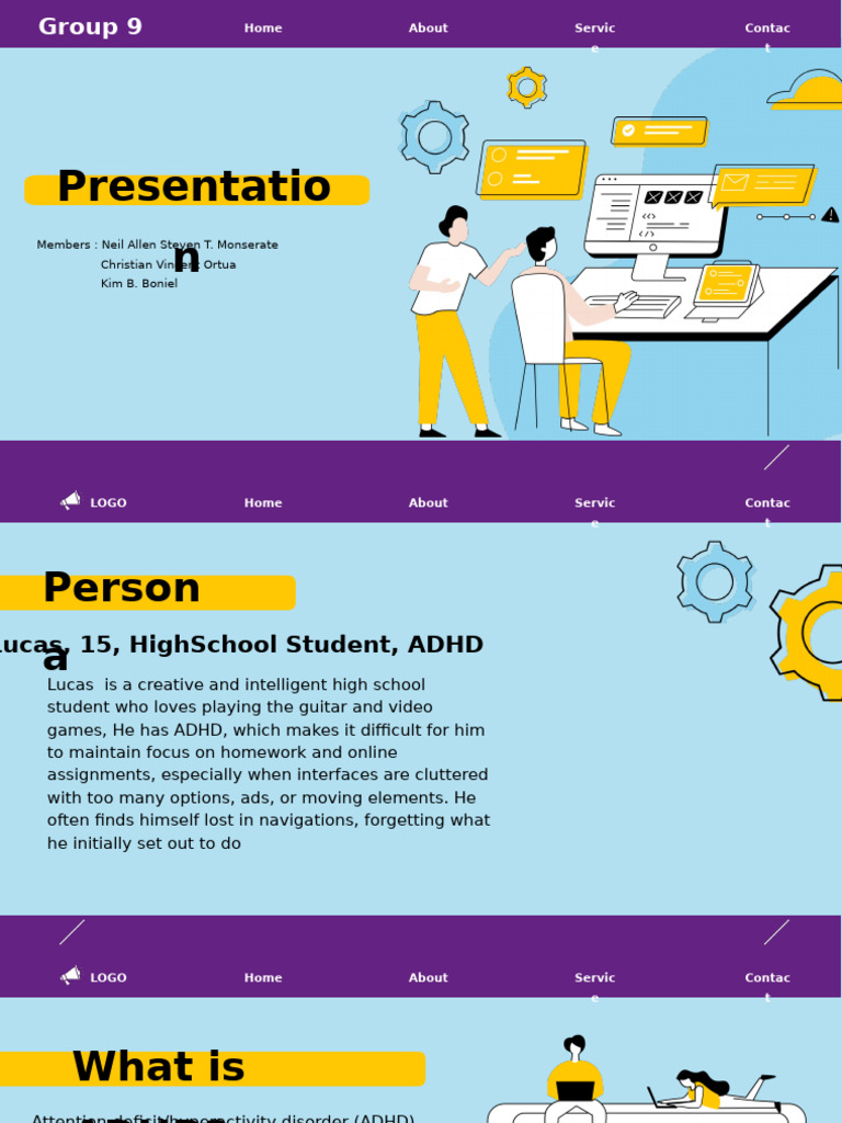 Adhd PPT Group 9 | PDF | Attention Deficit Hyperactivity Disorder ...