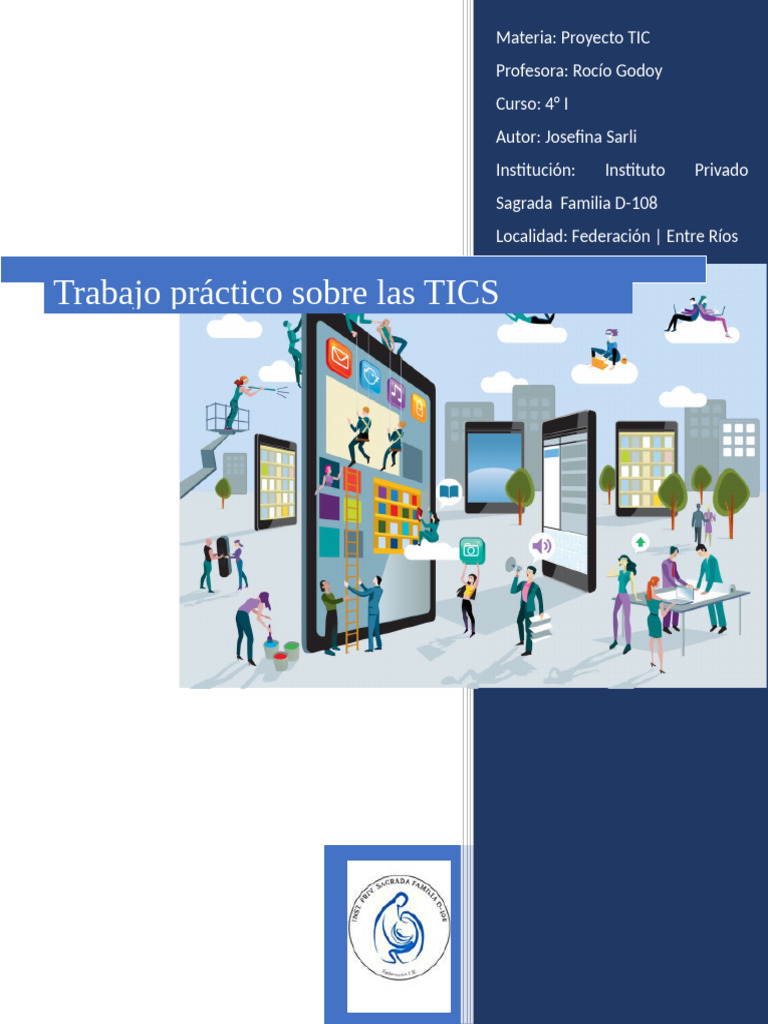 Proyecto Tic | PDF | Tecnología de información y comunicaciones | Enseñando