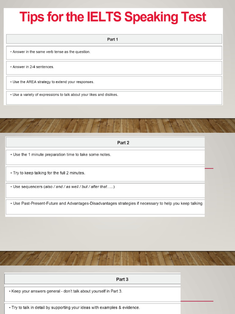 IELTS SPEAKING_ TIPS AND useful LANGUGAGE | PDF | Adjective | Linguistics