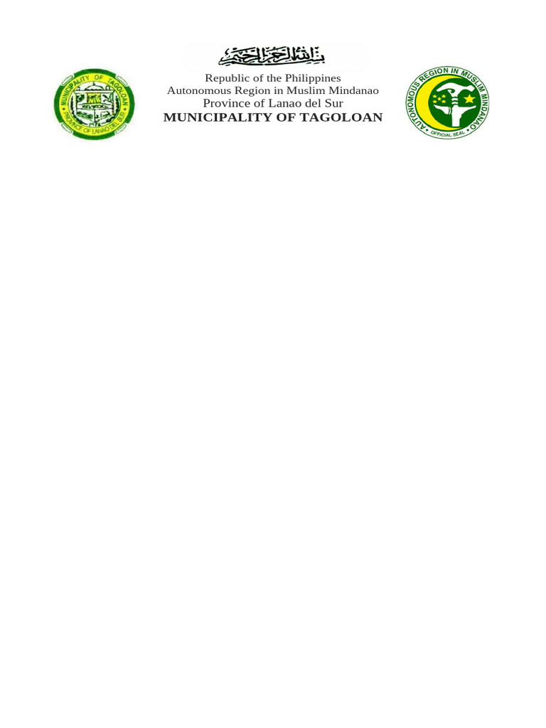 Tagoloan Logo | PDF