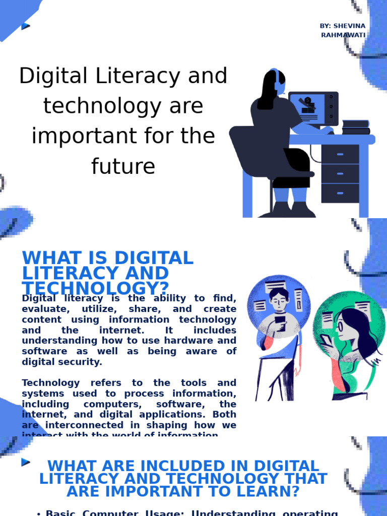 Ppt. Digital Literacy | PDF | Computer Security | Security