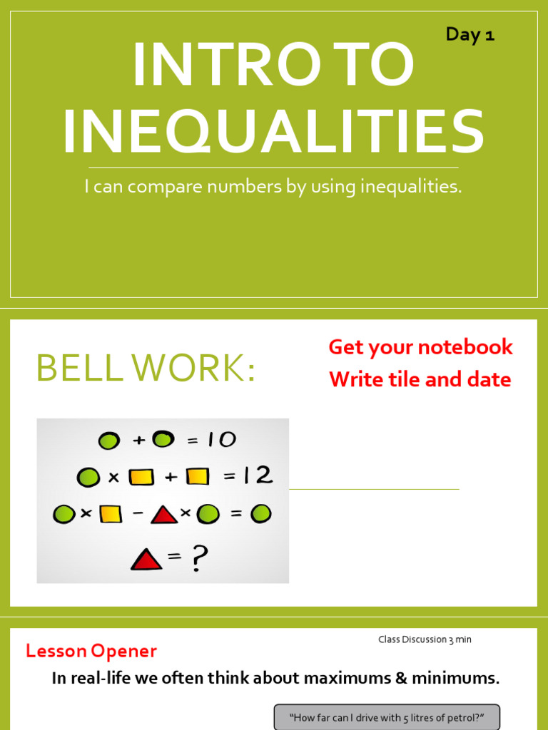Inequalities Note Updated | PDF | Inequality (Mathematics) | Discrete ...