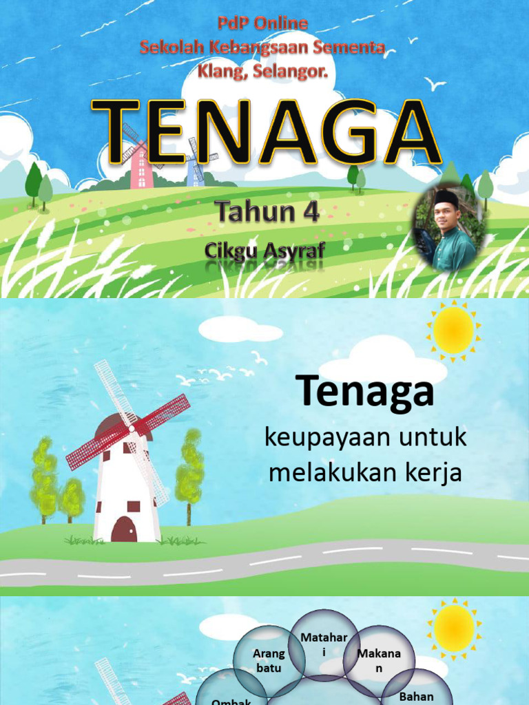 Sumber Dan Bentuk TENAGA Tahun 4 | PDF