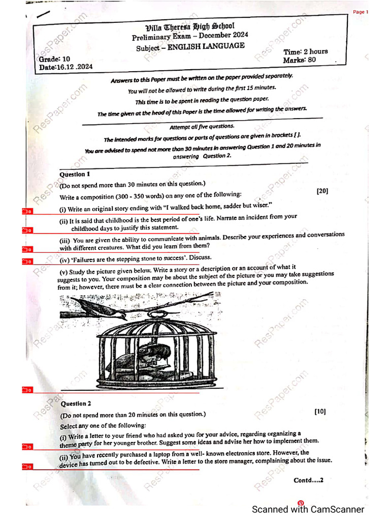 RESPaper 1- Mumbai | PDF