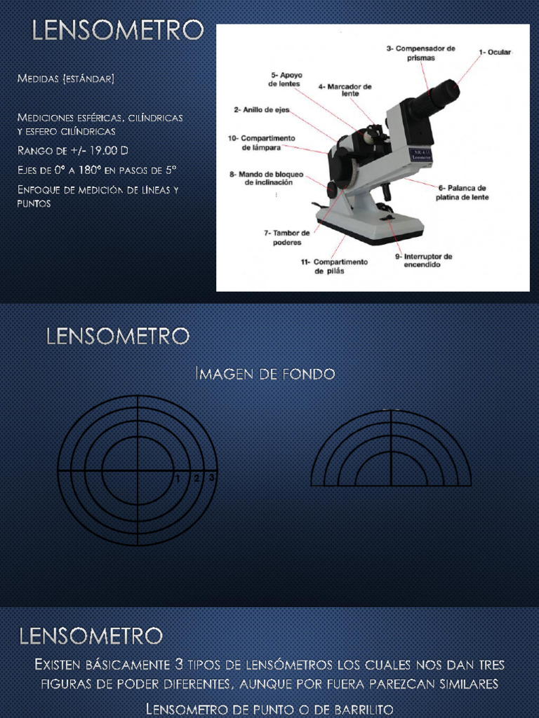 Guía Completa del Lensómetro | PDF