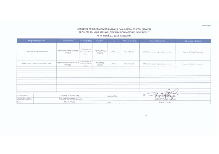 Rpmes Form8 | PDF