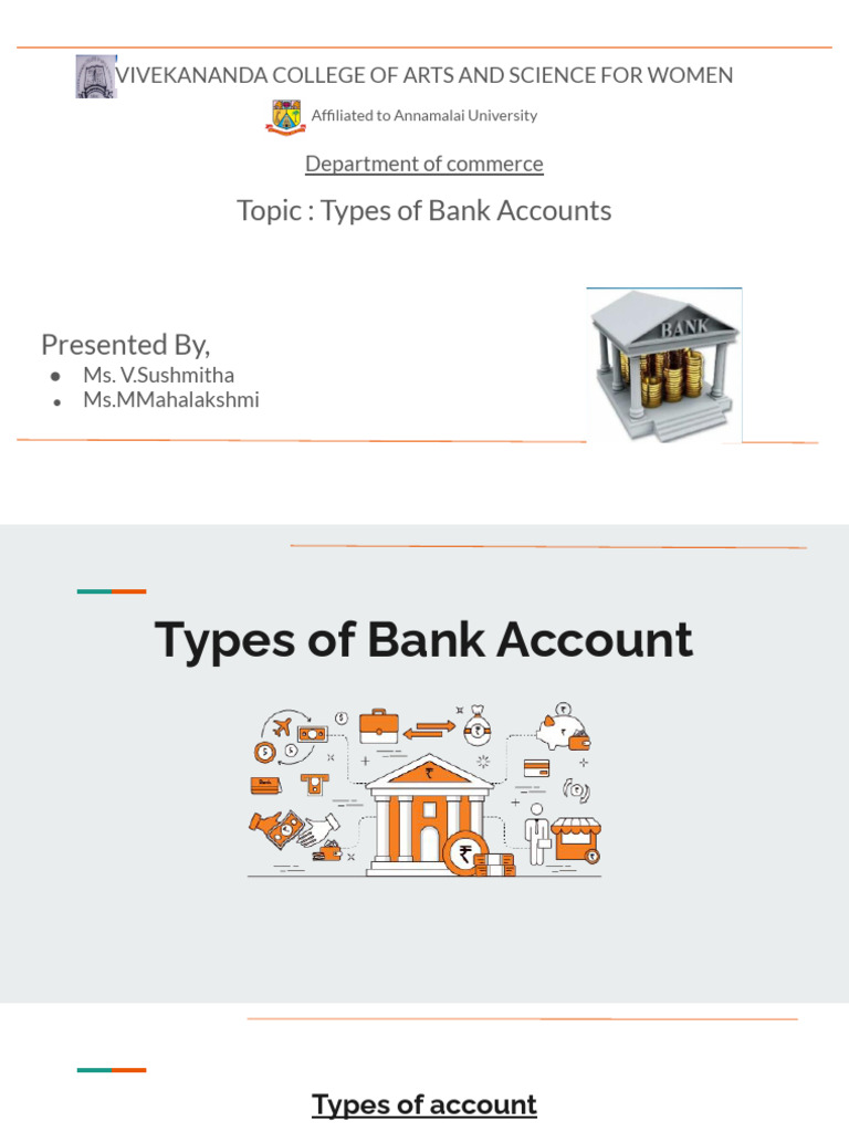 Types of Bank Account-1 | PDF
