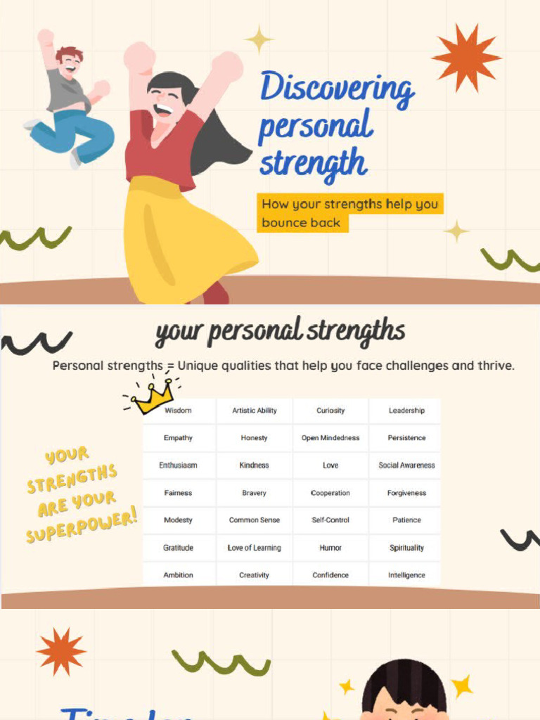 Personal strength exploration | PDF