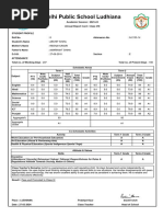Class 9 Marksheet Format 2023-2024 | PDF