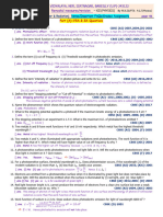 MHT CET Physics Key Notes & Formulas | PDF