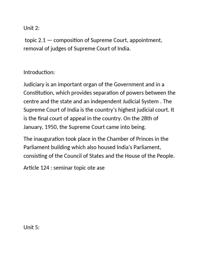 Unit 2 Constitutional Law 2 | PDF