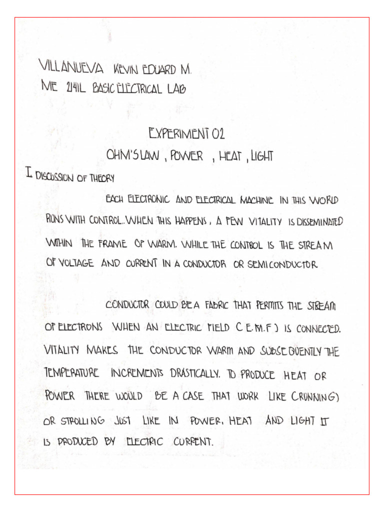 Villanueva Ke Expt 2 | PDF