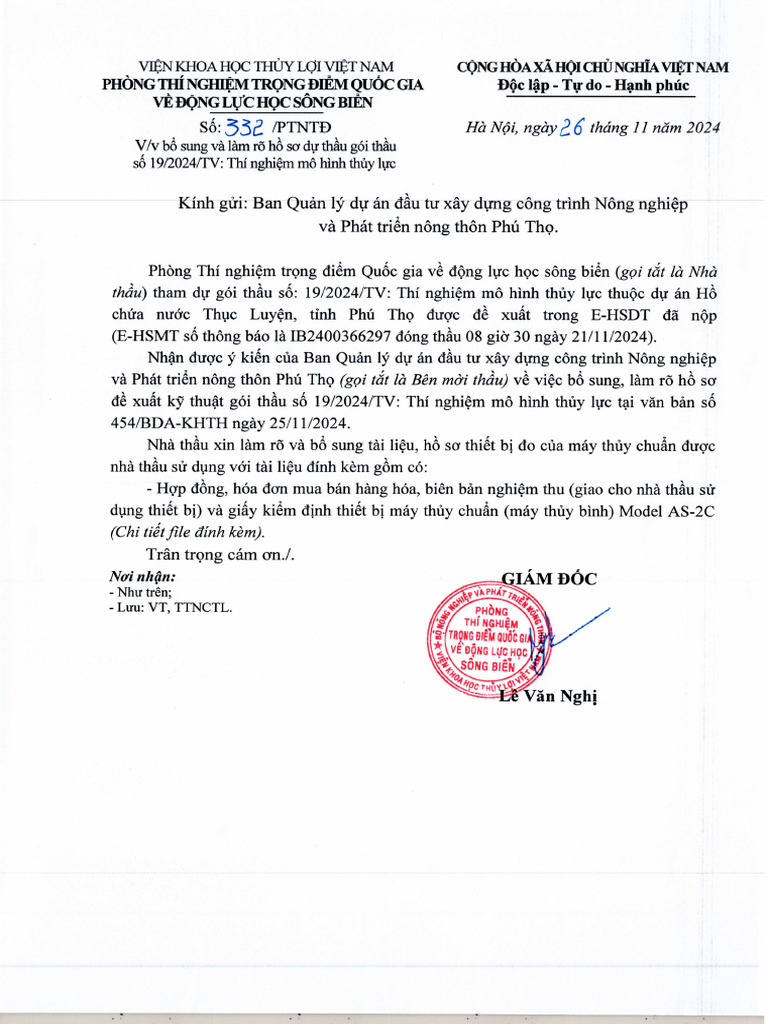 CV 332 - Lam Ro E-HSDT-PTNTD | PDF