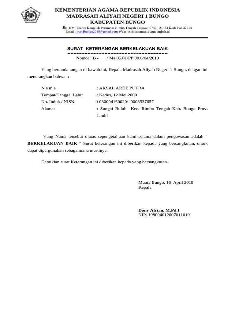 AKSAL ARDE PUTRA BLM | PDF