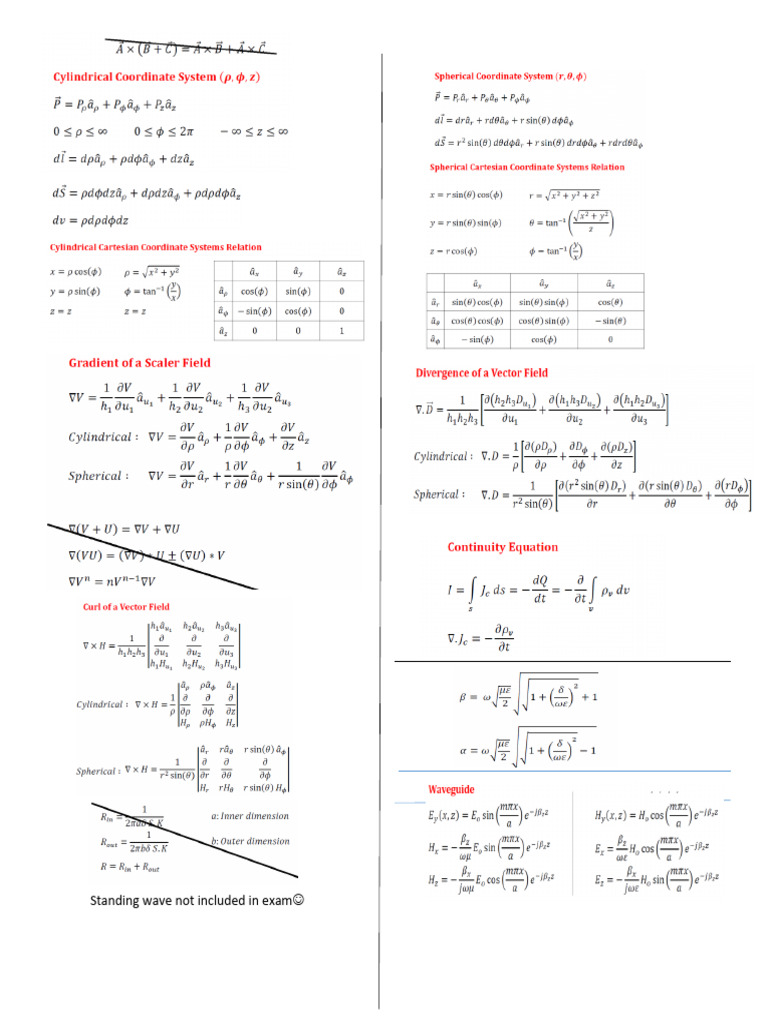 given_formulas | PDF
