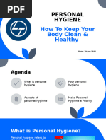Module 1 Session 2 Personal Hygiene & Grooming | PDF | Hygiene