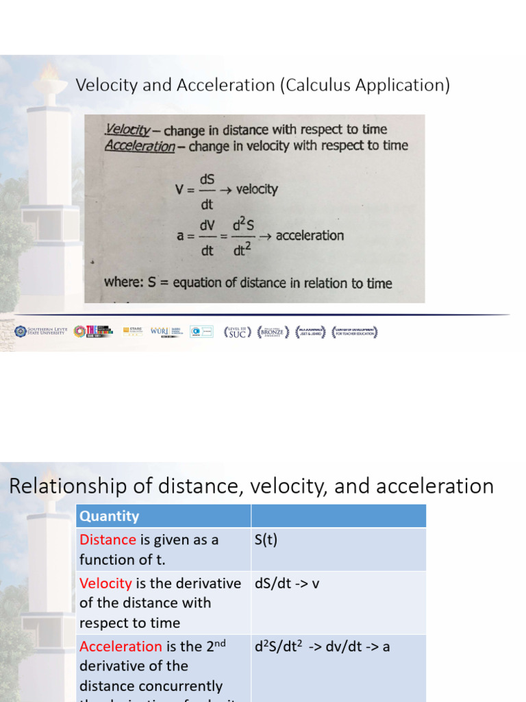 Chapter 1 Kinematics Part 2 | PDF | Acceleration | Velocity