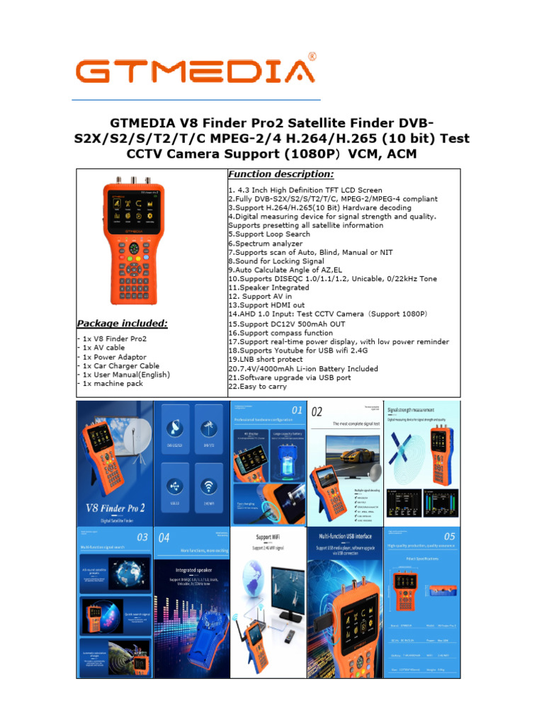 For Page 5 Satellite Finder | PDF