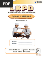LKPD PAI Kelas 1: Asmaul Husna | PDF