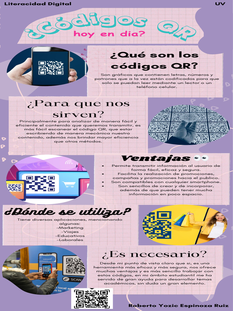Ventajas y Usos de los Códigos QR | PDF