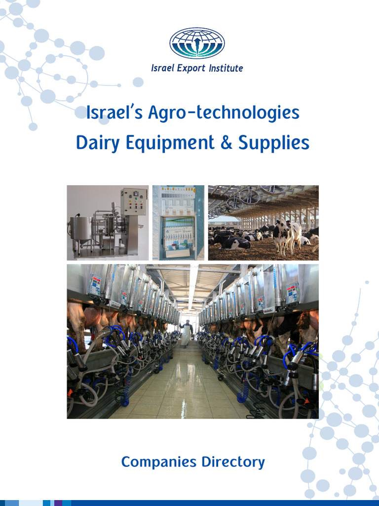 Israel Dairy Equipment & Agro-Tech Firms | PDF | Dairy | Dairy Farming