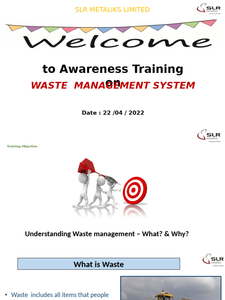 Waste Management Training Overview | PDF