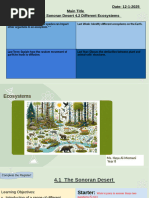 Sonoran Desert Ecosystem Overview | PDF | Food Web | Ecosystem