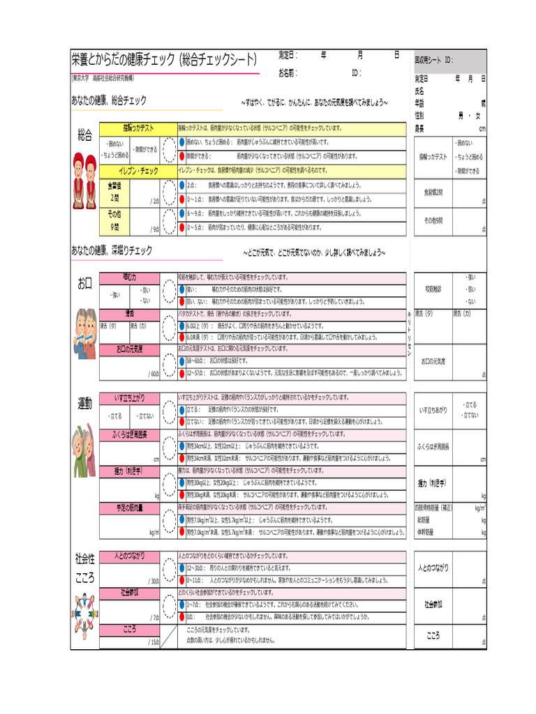 Frailty Shindan Fig4 | PDF