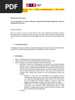 ? (AC-S13) Week 13 - Task Assignment - How I spend my time (TA3) (INGLES 1) | PDF | Refresco ...