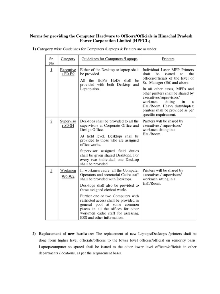 norm | PDF | Office Equipment | Computer Engineering