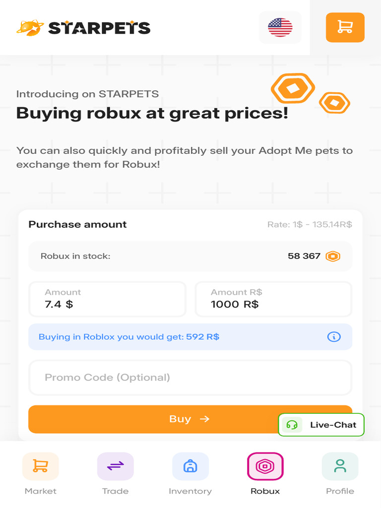 Buy Robux and Trade Pets on Starpets | PDF