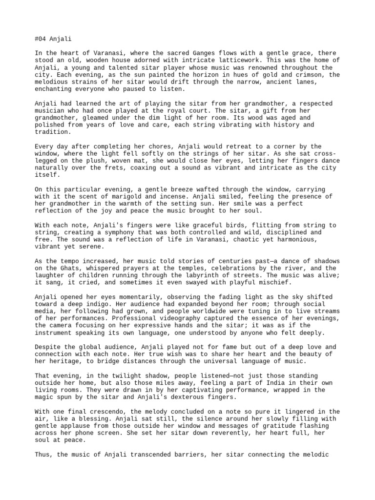 04 .The Sitar Players & Their Stories #4 | PDF