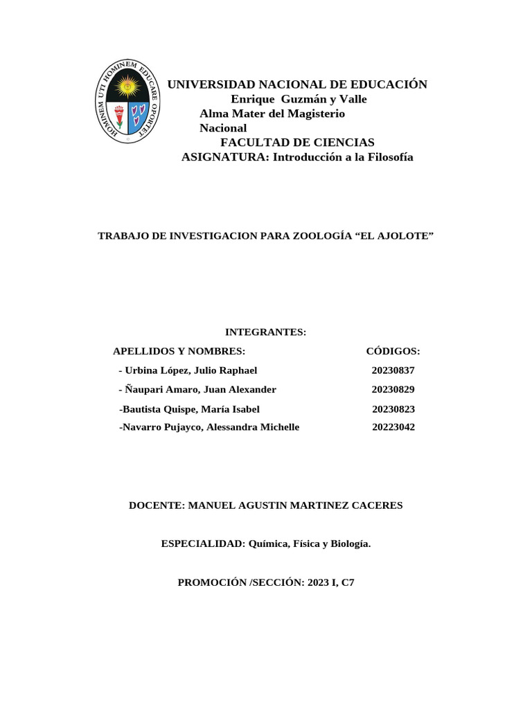 Gpo2-C7-Investigación2 (1) | PDF | Biología