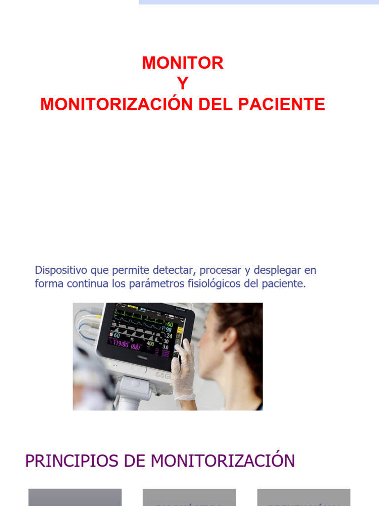 Monitorización Avanzada del Paciente | PDF | Medicina CLINICA | Fisiología