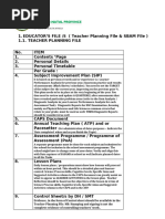 Departmental Head Management Index | PDF