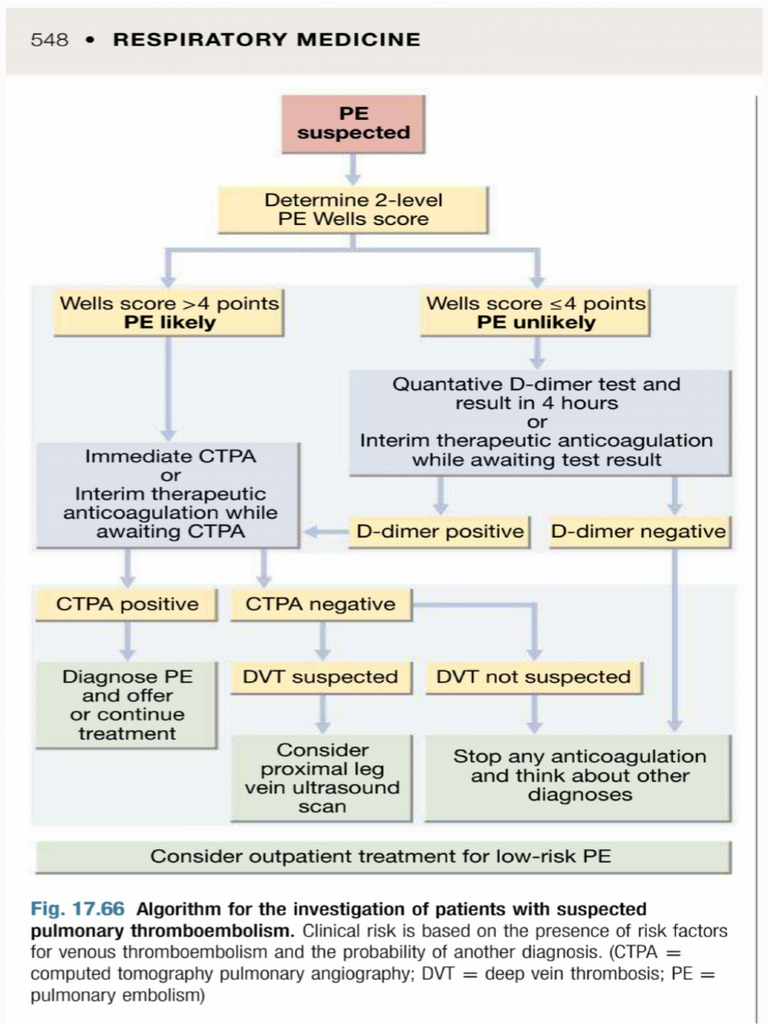 Pulmonary Embolism | PDF