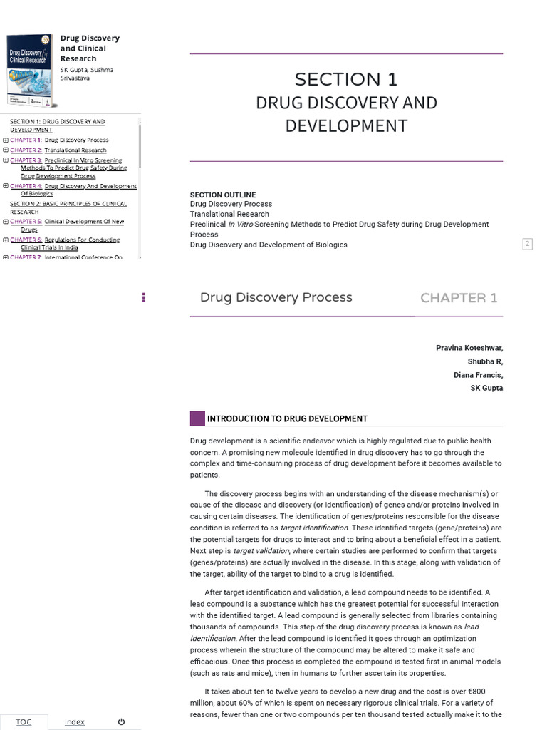 Drug Discovery and Development Overview | PDF | Drug Discovery | Drug ...