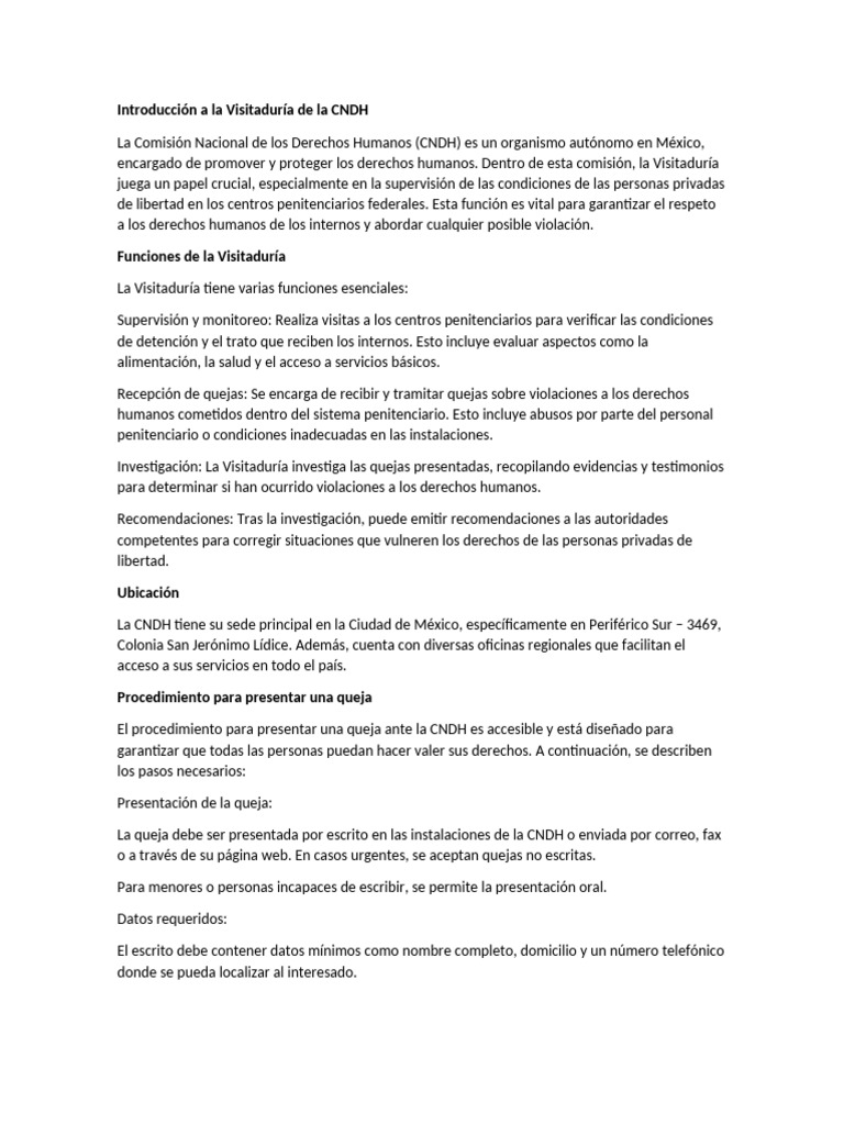 Ensayo CNDH | PDF | Justicia | Crimen y violencia