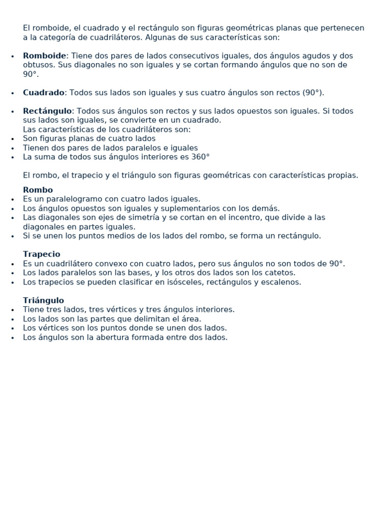 Caracteristicas Figuras | PDF