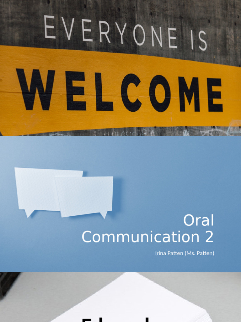 Spring 25 First Day PPT OC2 | PDF | Verb | Noun