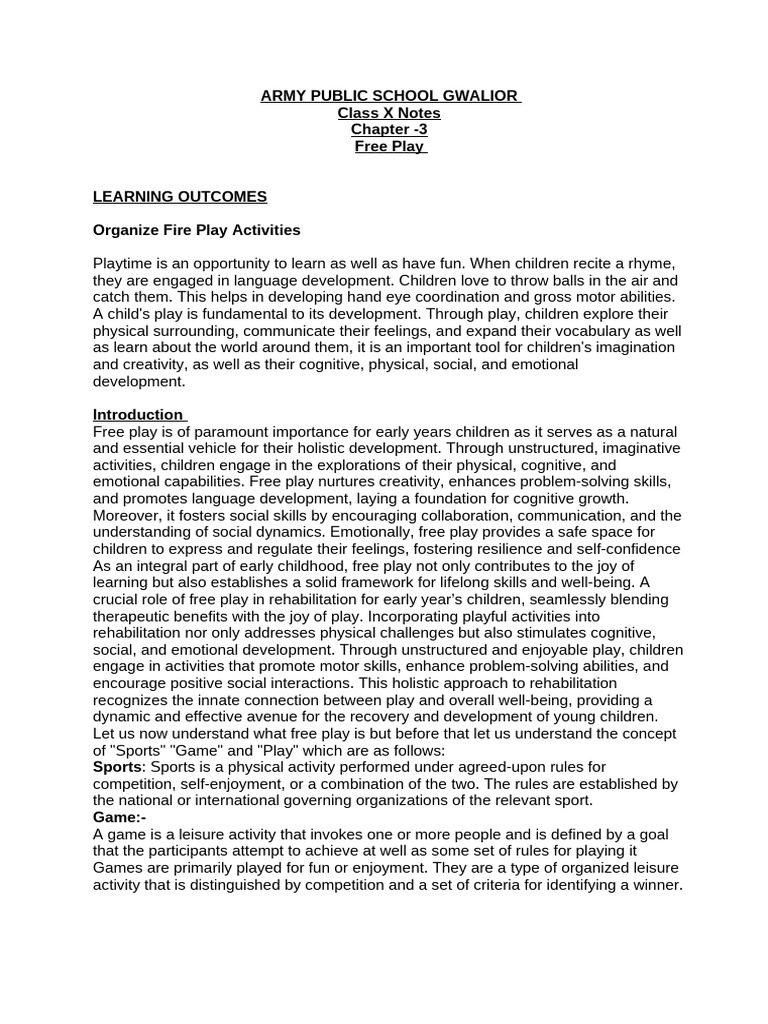Pat Class Notes Ch. 3 and Ch.4-1 | PDF | Physical Therapy | Creativity