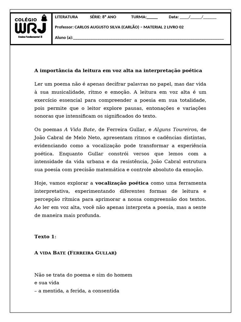 8 C2 BA Literatura Material 02 Livro 02 Carlos 2025 REVISADO POR CARLOS ...