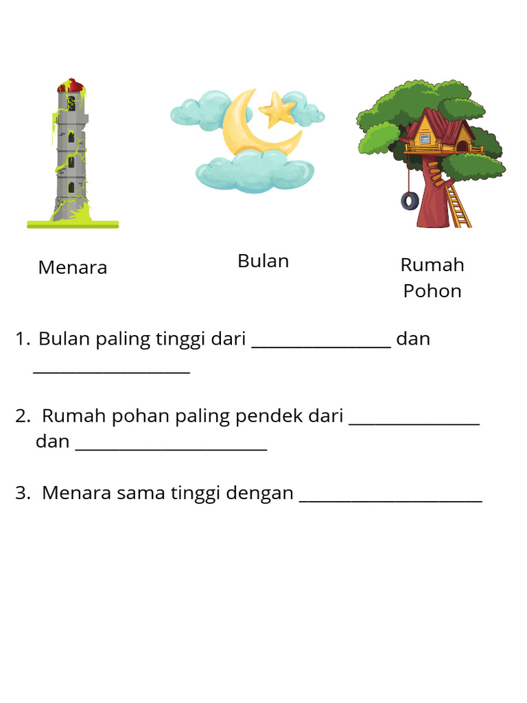 Refleksi Semester Siswa Lembar Kerja Ungu Ilustratif | PDF