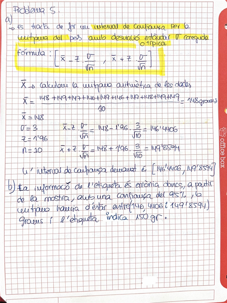 Exercici 5 Selectivitat | PDF